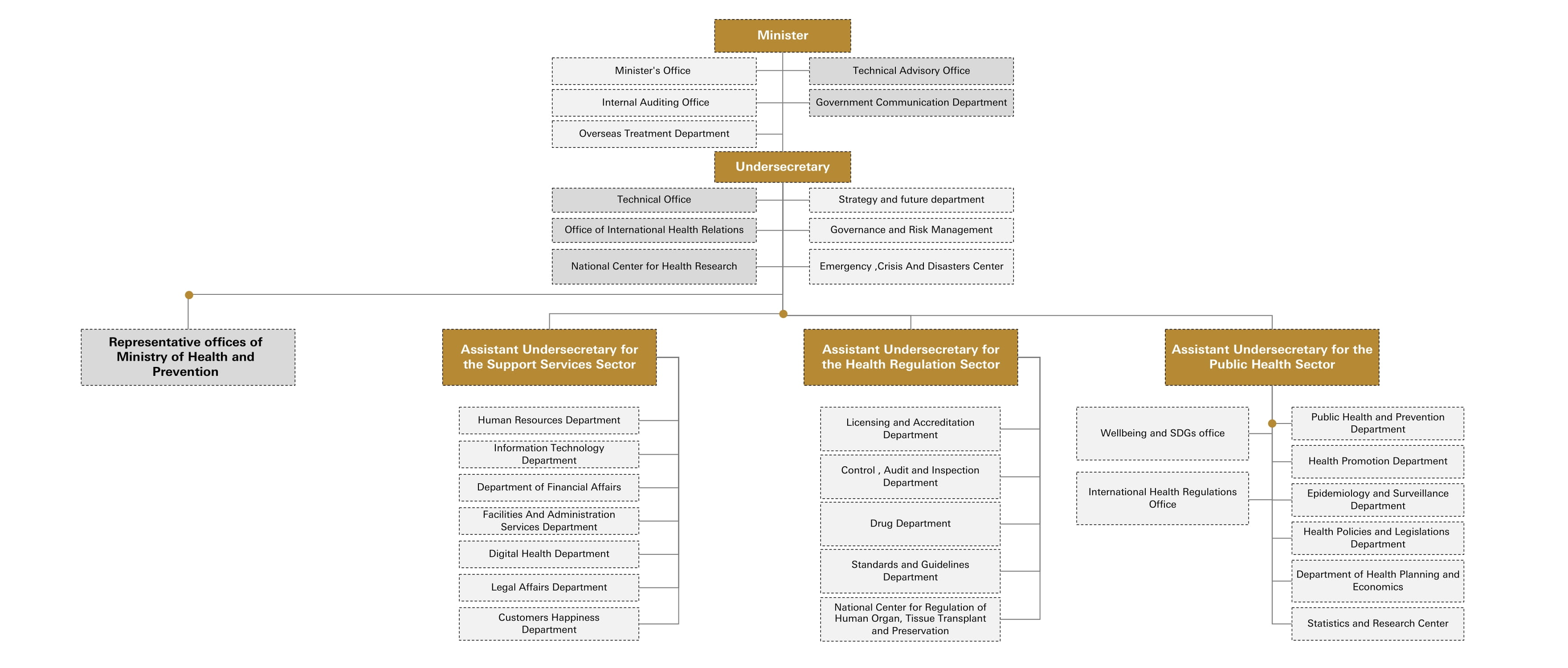 Organization Structure | About Us | Ministry of Health and...
